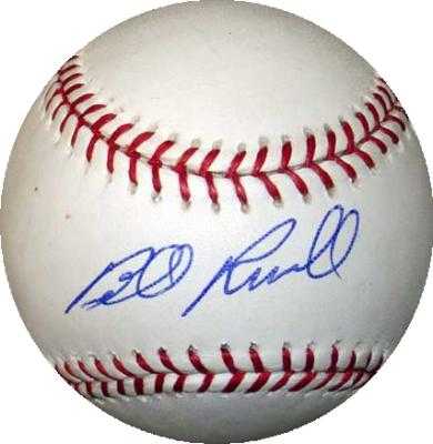 Bill Russell autographed Baseball * Los Angeles Dodgers 1981 World Series Champion